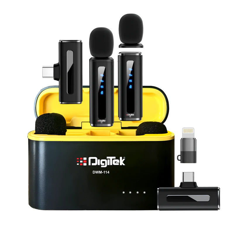 Digitek DWM 114 Wireless Mic - Camcart – camcart